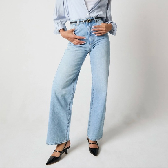 ROLLA'S | Jeans | Rollas Heidi High Rise Loose Straight Jeans 0 Cotton ...